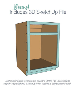 Wall & Base Face Frame Cabinet Bundle – Houseful of Handmade