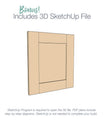 How to Build Cabinet Doors using a Router Table Woodworking Guide ...