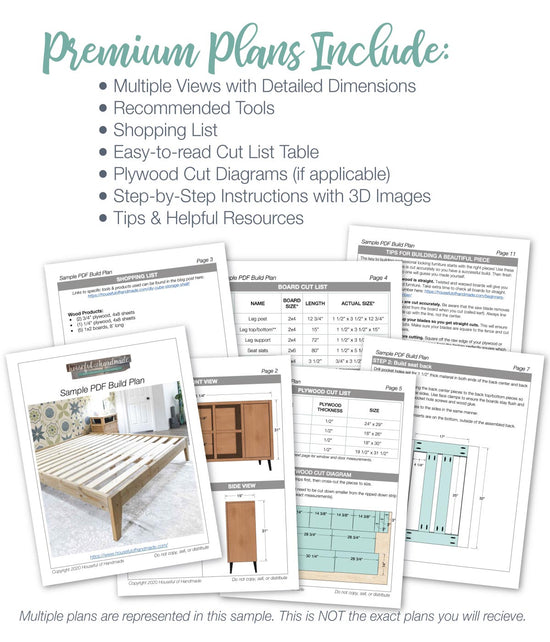 Classic Tall 7 Drawer Dresser Build Plans – Houseful of Handmade